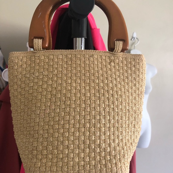 Talbots | Bags | Talbot Woven Mini Tote | Poshmark